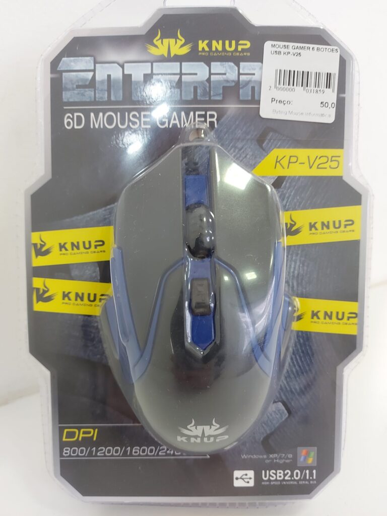 MOUSE GAMER 6 BOTOES USB KP-V25 – Byting Mouse